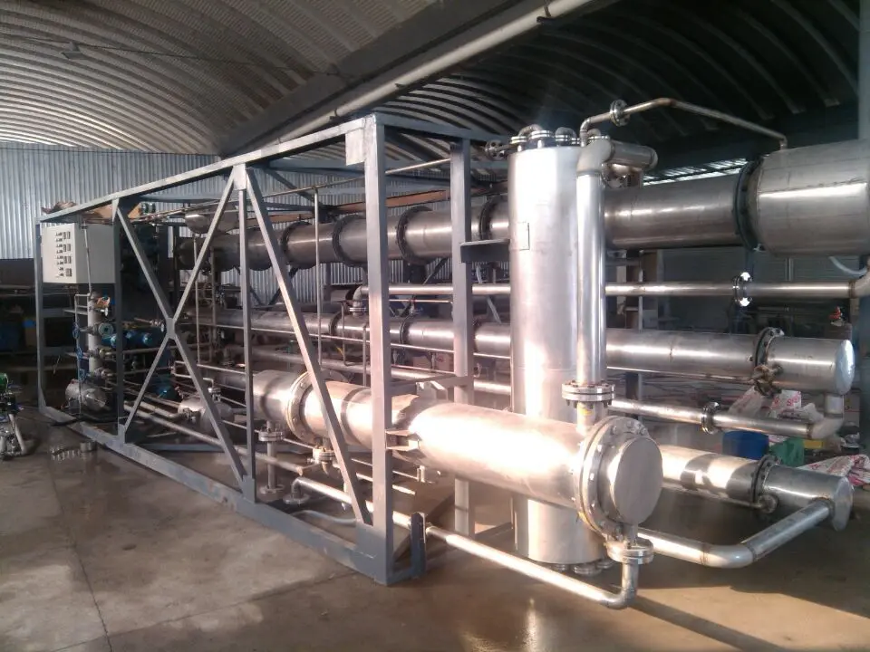 96% Alcohol Ethanol Distillation Modular Skid Continuous Process - Buy ...