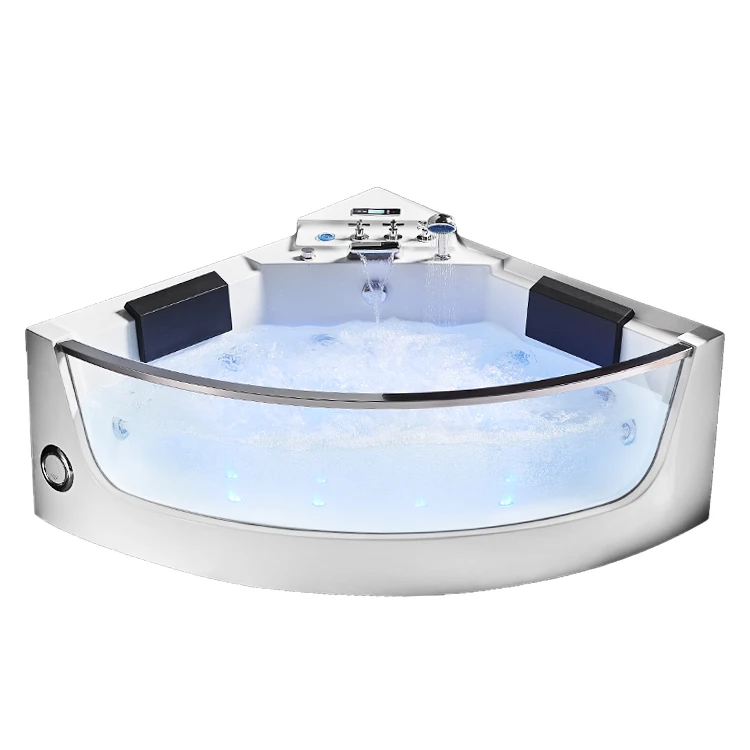 Triangle shaped bathtub hot tub with jets Q322N| Alibaba.com
