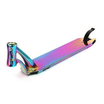 Hot ! Hot ! Very Cool Neo Chrome Rainbow Pro Stunt Parts Scooter Deck ...