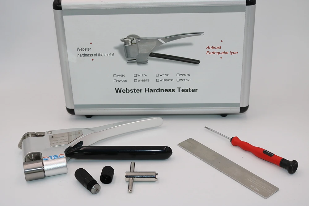 Dtec W-b92 Webster Hardness Tester Used For Soft Stainless Steel Cold ...