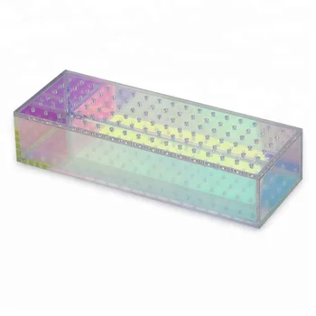 Iridescent Furniture Transparent Acrylic Jewelry Storage Iridescent Box ...