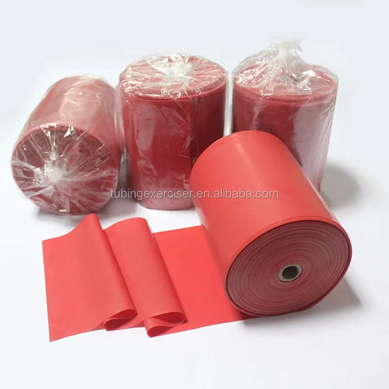 Natural Rubber Latex Sheet Yoga Elastic Straps Gym Workout Stretching ...