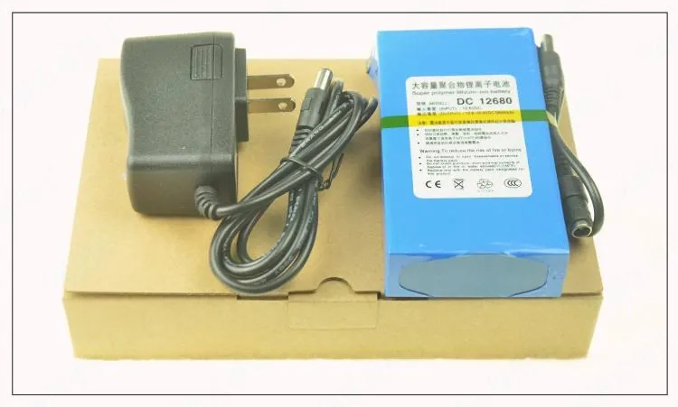 Portable Super Rechargeable Dc 12v 8000mah Lithium Ion Rechargeable ...