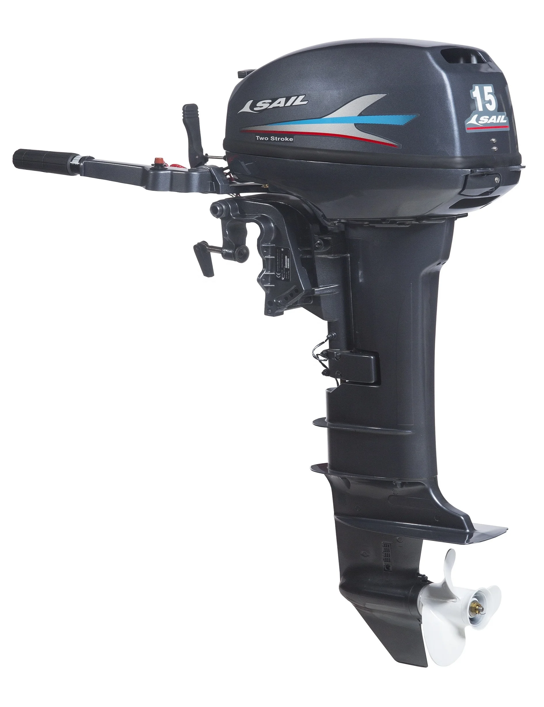 SAIL 2 Stroke 15hp Outboard Motor / Outboard Engine / Boat Engine ...