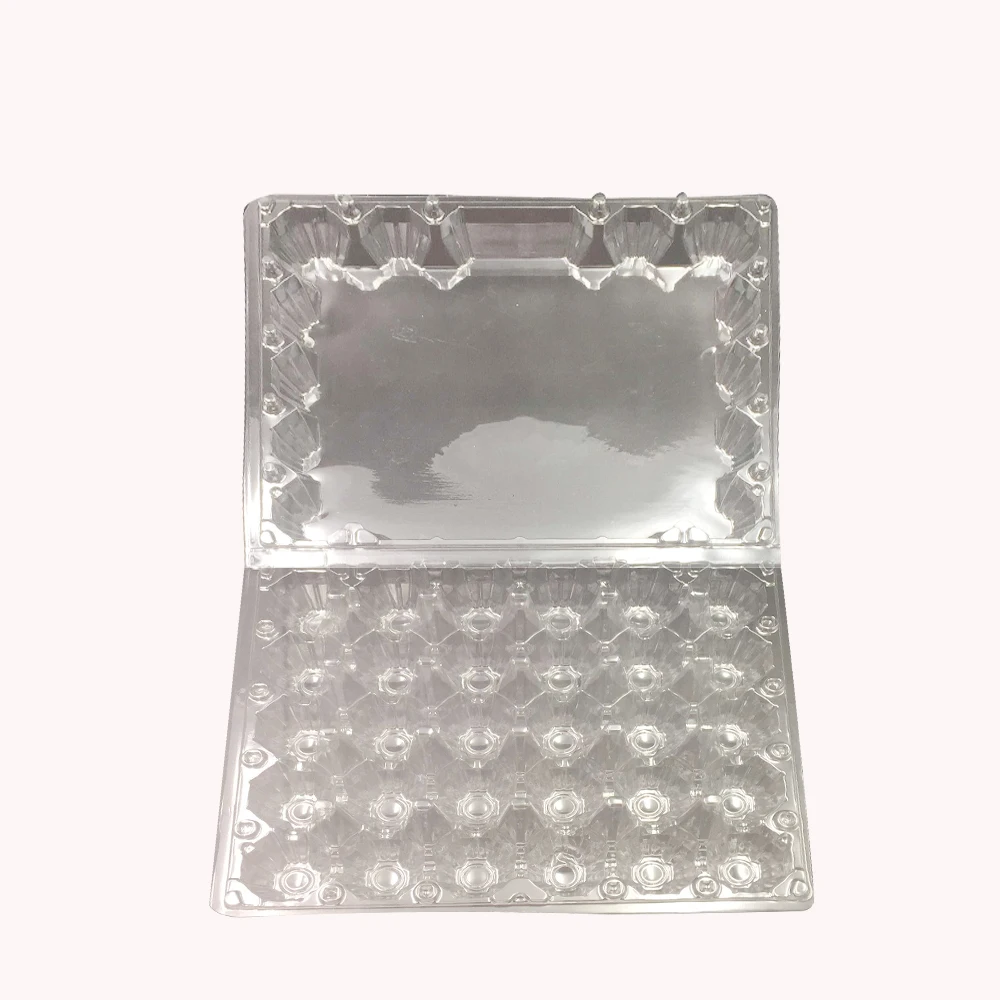 Customized Disposable 30 Hole Transparent Pet Plastic Egg Box Tray ...
