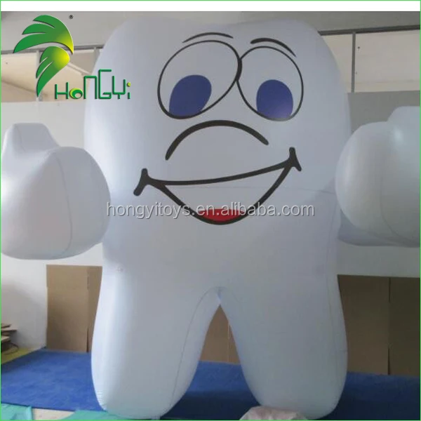 Giant Custom Pvc Advertising Dentist Inflatable Tooth Shaped Balloons ...