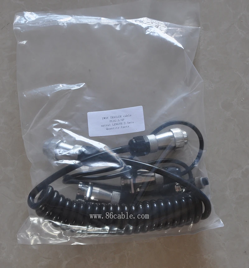 Swtr01 5pin Trailer Camera Connector Audio Video Truck Suzi Kit Cable ...