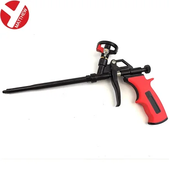 Ptfe Coated Low Pressure Polyurethane Foam Spray Gun Steel Caulking Gun ...