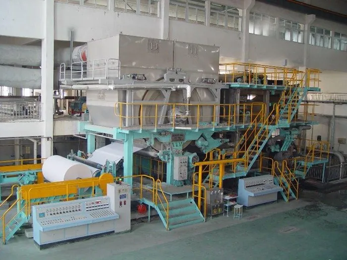 Manufacturing Machine 3600mm Paper Manufacturing Plant Production Line ...