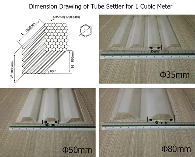 Honeycomb Inclined Lamella Clarifier Oblique Tube Settlers Packing Pvc ...