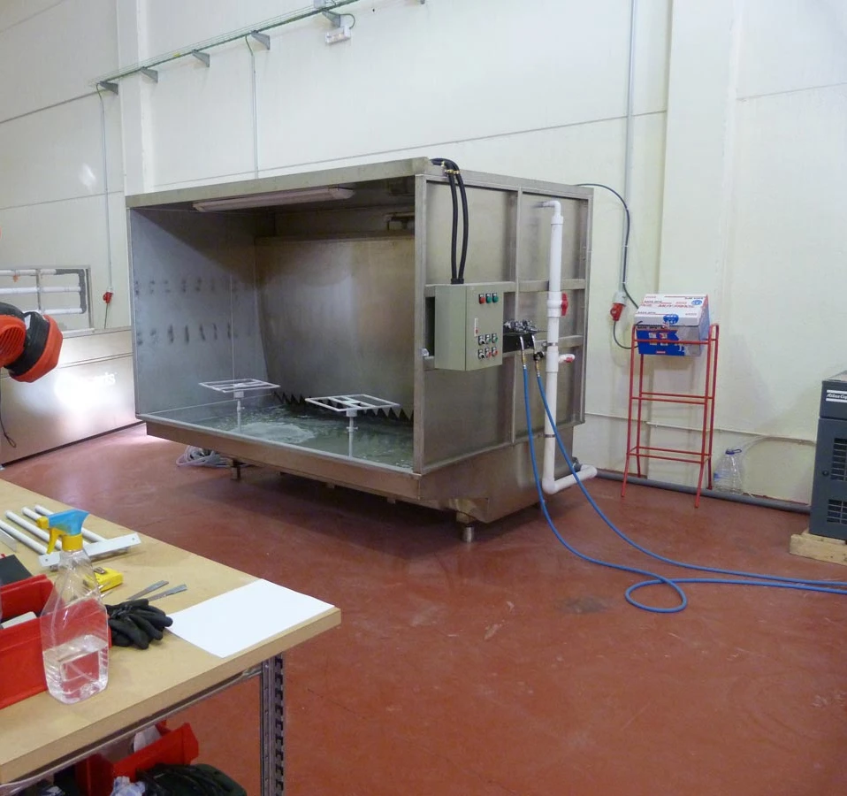 Water Curtain Spray Booth Paint Booth for Water Transfer Printing ...
