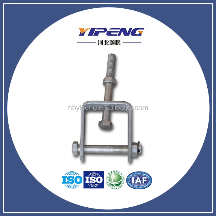 Pole Line Hardware - Secondary Clevis Dead-End Clevis D Iron D Bracket ...
