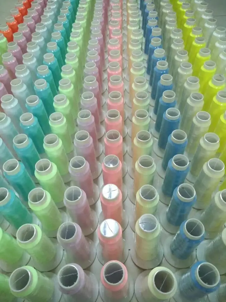 Luminous Embroidery Thread/glow In The Dark Thread 100% Polyester ...