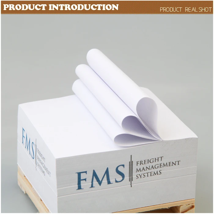 Custom Sticky Notes Block Memo Pads Cube Notepads With Pallet - Buy ...