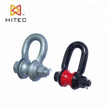 High Tensile Steel Shackle Rigging Roller D Shackle - Buy Roller ...