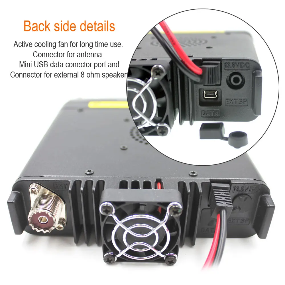 TYT TH 9800 Plus - Advanced VHF/UHF Transceiver for Cars