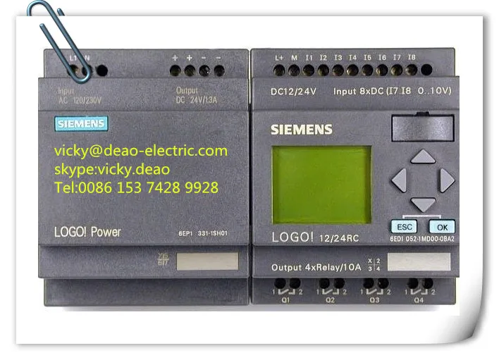 6ED1055-1FB00-0BA2,Siemens PLC LOGO,SIEMENS Simatic PLC LOGO!| Alibaba.com