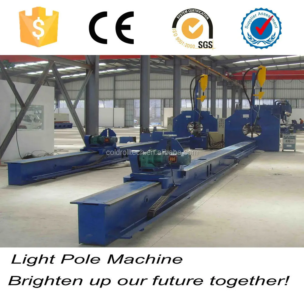전기 원형 극 절곡 용접 기계를 직선화 - Buy Round Pole Machine,Pole Bending Machine ...