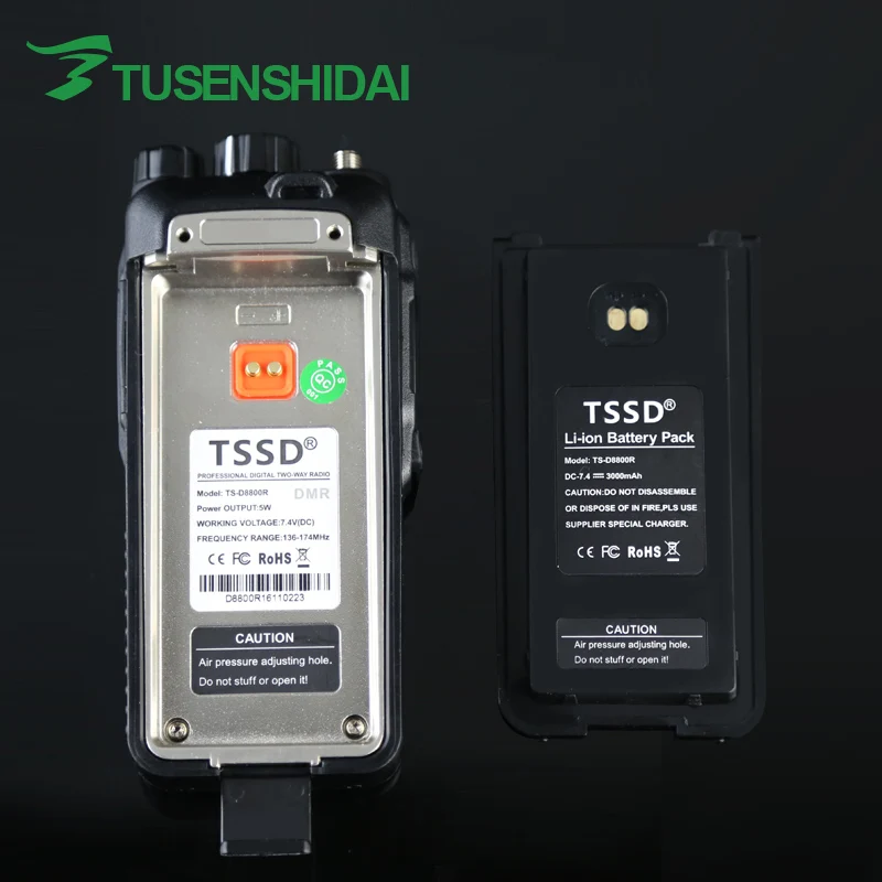 Tssd D8800r Portable Vhf Uhf Tier Ii Long Range Smartphone Scanner Mmdvm Hotspot Dmr Repeater ...