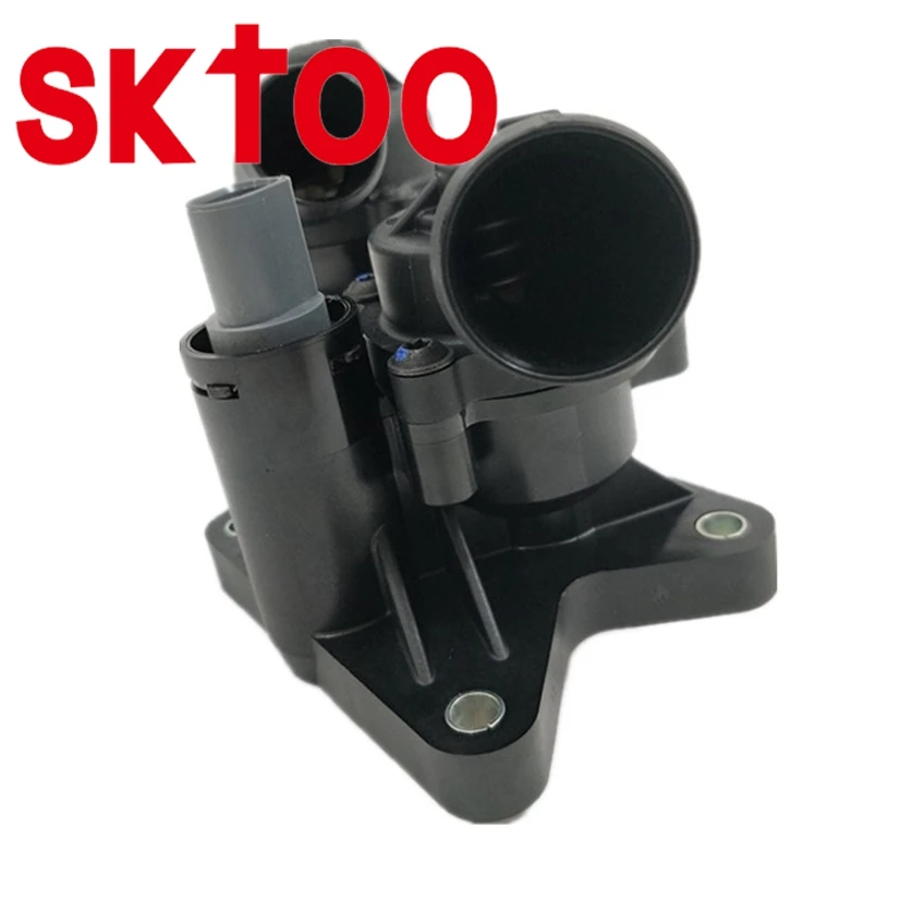 03c121111t 03c121111ak Double Thermostat Housing Assembly For Vw Audi ...