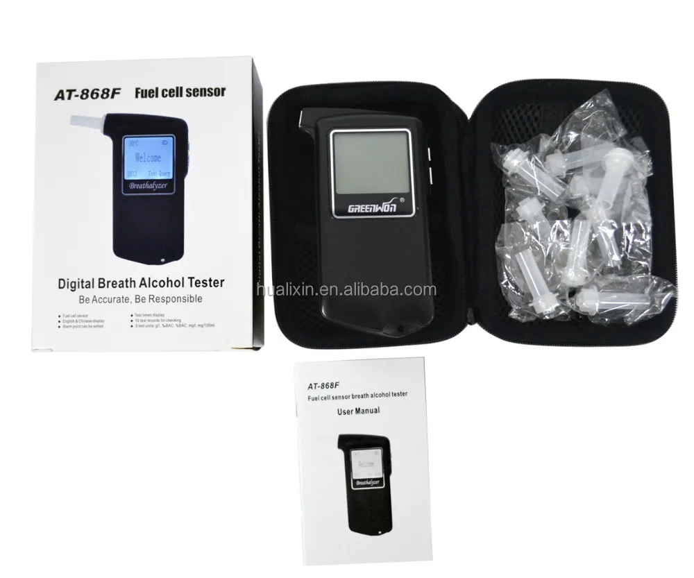 Greenwon New High Precision Fuel Cell Sensor Breathalyzer/alcohol ...