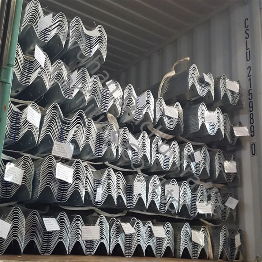 Safety Traffic Road Highway W Beam Guardrail Crash Barrier - Buy Crash ...