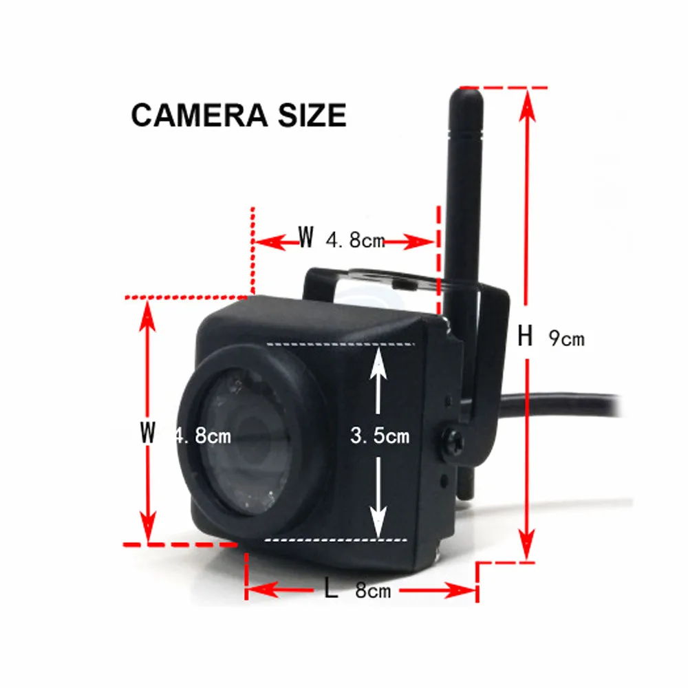 Camhi 5MP Mini Waterproof IP66 Wifi IP Camera | Night Vision, IR, RTSP ...