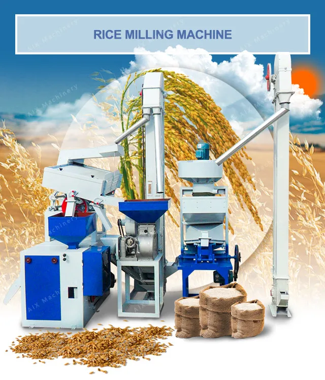Small Paddy Rice Mill Plant To Processing White Rice/paddy Huller Rice ...