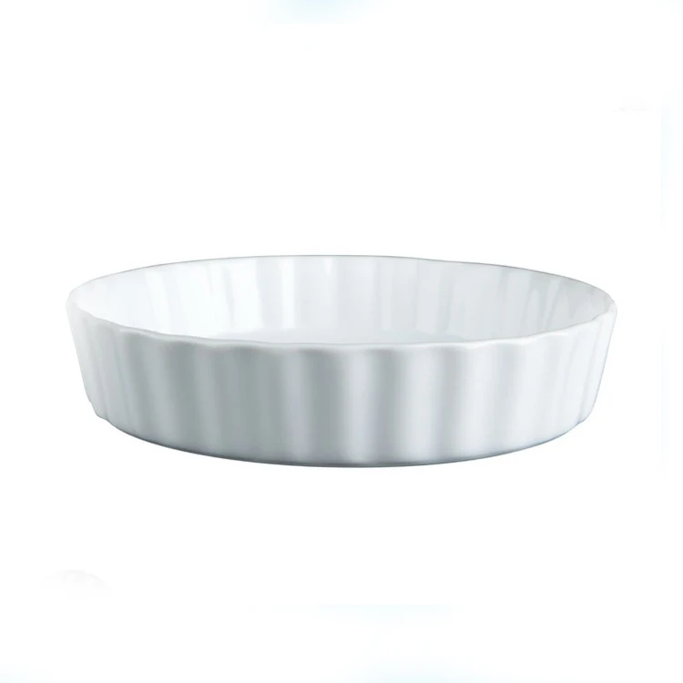 White Porcelain Creme Brulee Dish - Customizable & Sustainable
