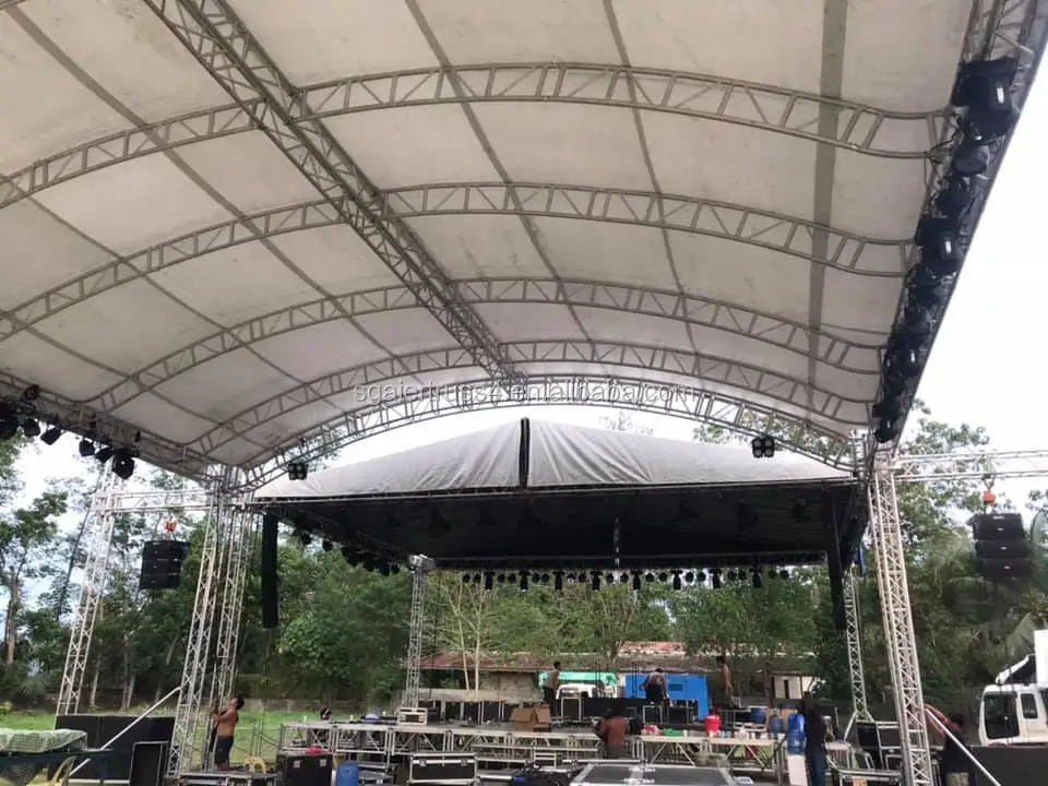 Sgaier Concert Stage Truss Project Concert Rigging Illumination Truss ...
