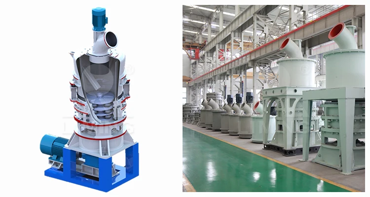 Micron Powder Hydrated Lime Grinding Mill Machine Production Line Unit ...