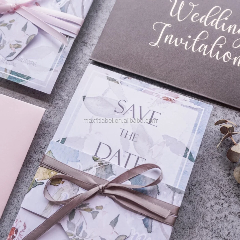 Wedding Invitation Card Pocket Design Free Printing Cards Latest ...