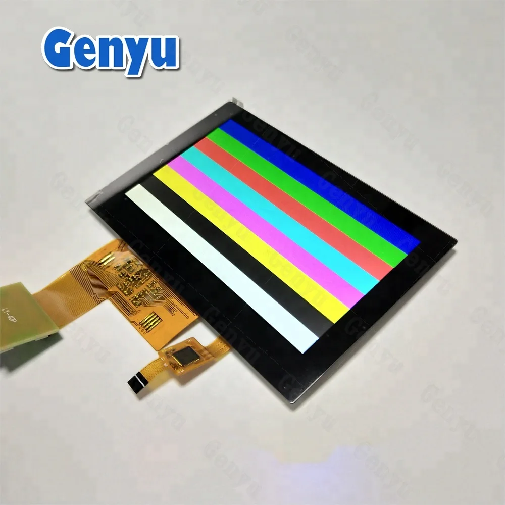 4.3" Color TFT LCD Display Panel, 480x272 Resolution, ST7282 Driver, 40 ...