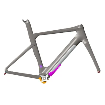 Full Carbon Monocoque Frame Carbon Electric Road Bike Frame With Disc ...
