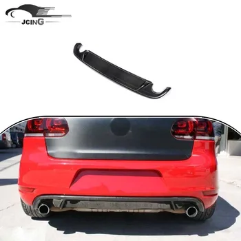Carbon Fiber Rear Diffuser For Vw Golf Vi 6 Gti 2010 - 2013 - Buy ...