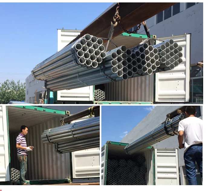 Galvanized Powder Coating Steel Tube Round Pipe 1/2 and 3/4 in China ...