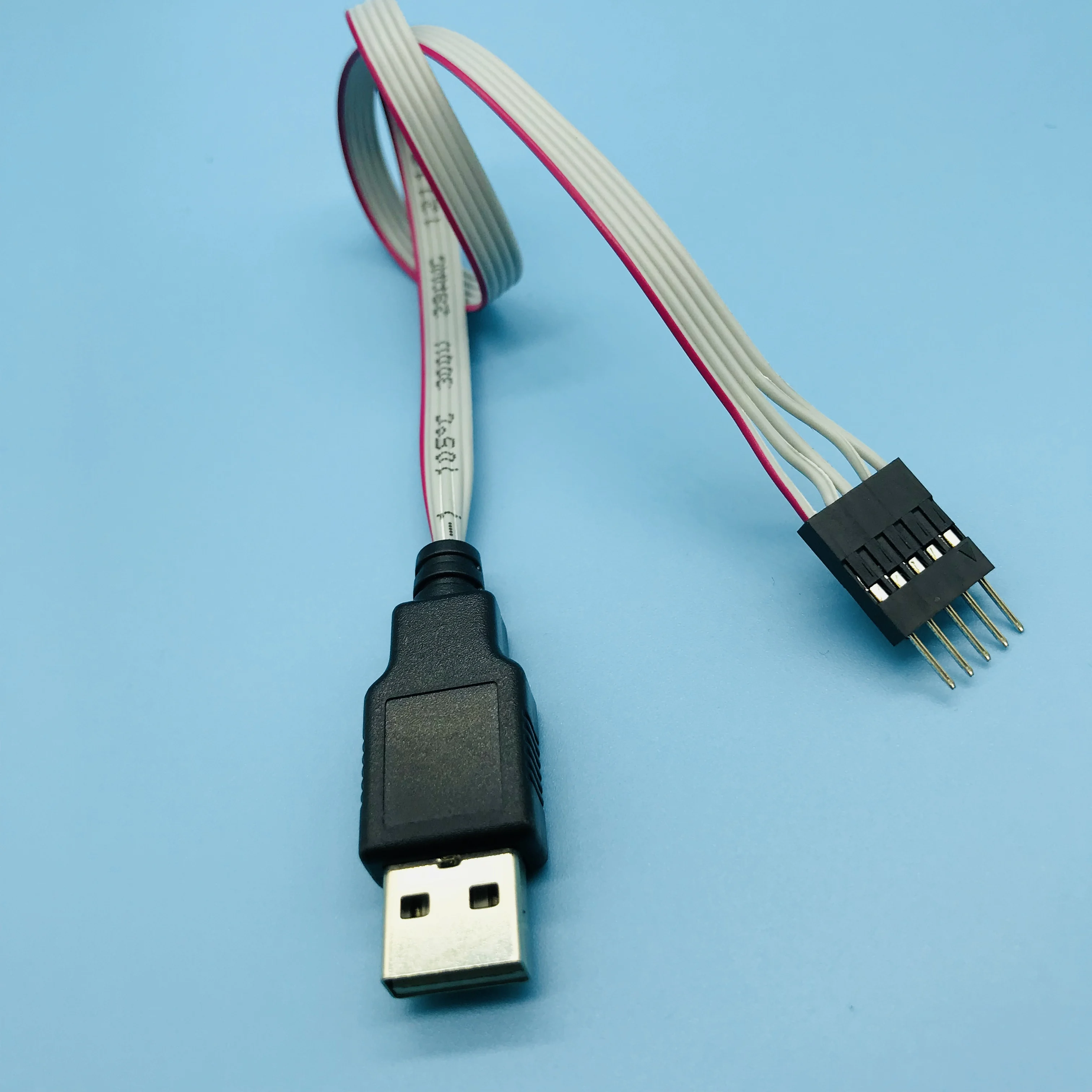 Standard Dupont 2.54mm To Usb Motherboard 4p Header Flat Ribbon Ffc ...