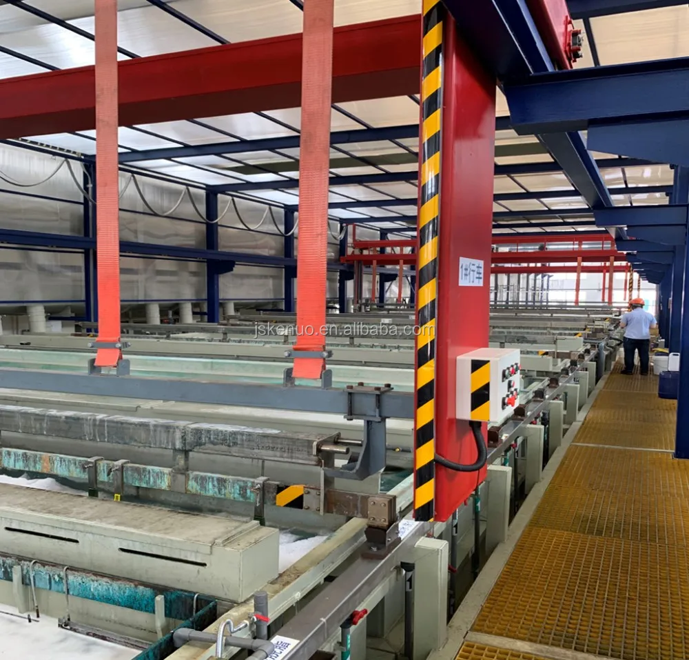 Automatic Galvanizing/zinc Barrel Electroplating Line Machine Equipment ...