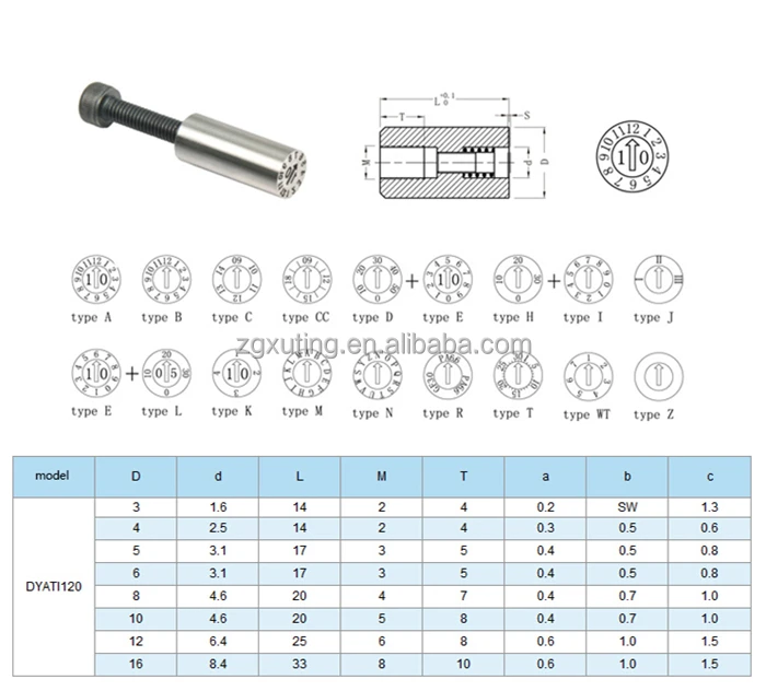 Custom Made Injection Mold Component - Date Marked Pins