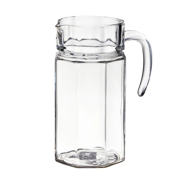 1 Liter Borosilicate Water Jug Glass Pitcher With Lid - Buy ...
