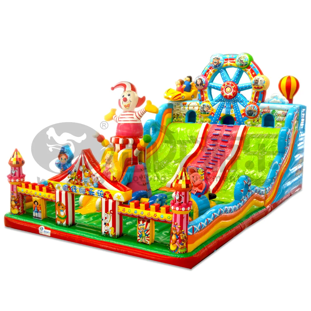 Tropical Rush Jungle Inflatable Jumping Bouncy Castle With High Quality ...