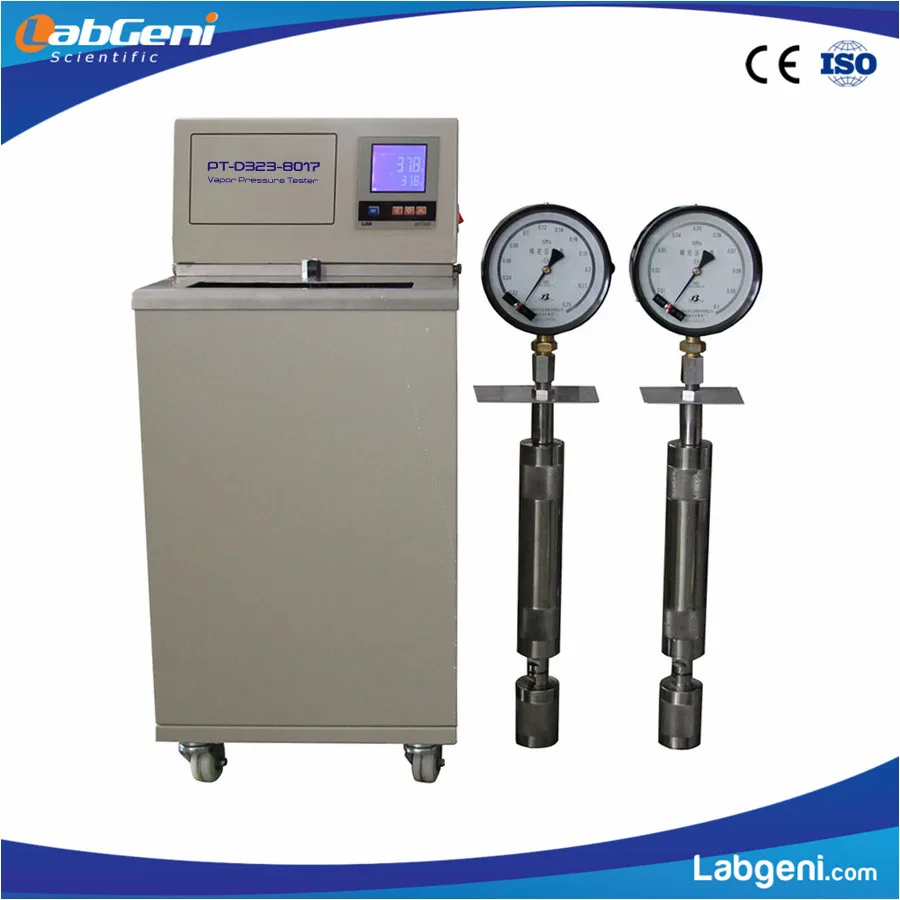 Probador de presión de vapor Reid para productos derivados del petróleo ...