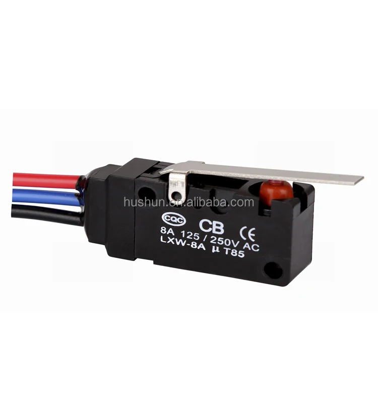 HUSHUN Waterproof Micro Switch - IP67, 5A Max Current