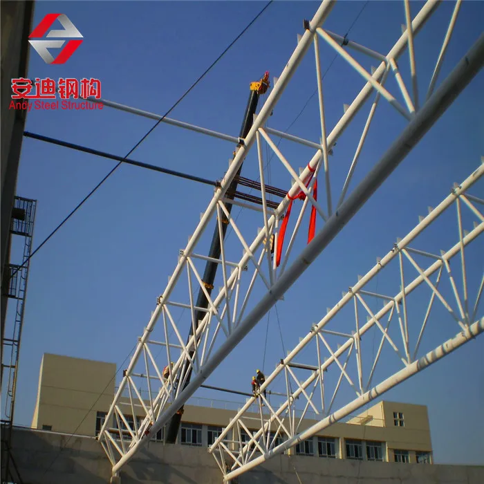 Prefabricated Steel Truss Structure Badminton Gym Prefab Steel Truss ...
