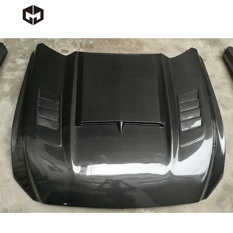 Carbon Fiber Or Fiberglass Front Engine Bonnet Hood Oem Style Body Kit ...