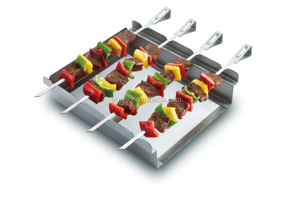 Stainless Steel 5 In 1 Bbq Set Bacon Rack - Buy Non-stick Bacon Rack ...