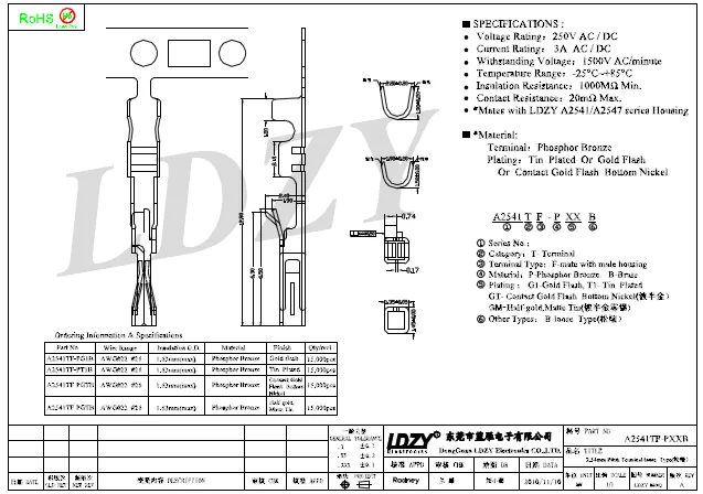 Molex 70066 2.54mm Connector - Reliable Wire Harness Assembly