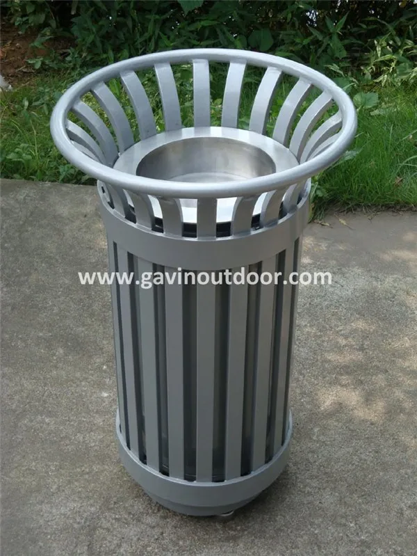 Gavin Wall Mounted Metal Ash Bin Iron Outdoor Ashtray Steel Outdoor Ash ...
