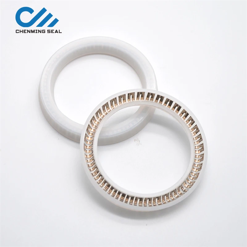 Spring Energized Seal White Piston U Seal For Fruit Jam/honey/paste ...