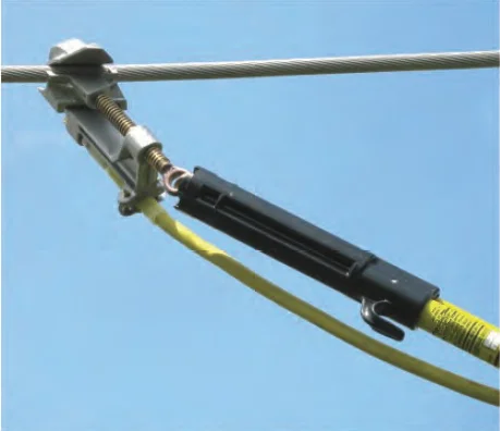 2m 35KV High Voltage Insulated Fiberglass Clamp Stick Shotgun Hot Stick